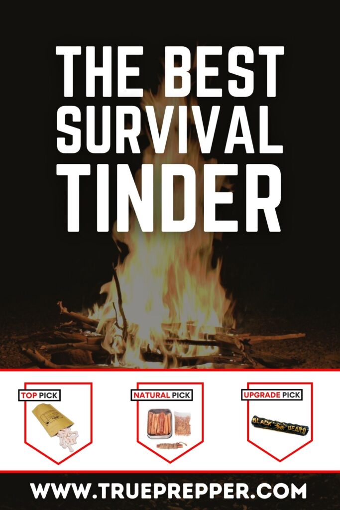 Best Survival Tinder for Fire Starting | TruePrepper