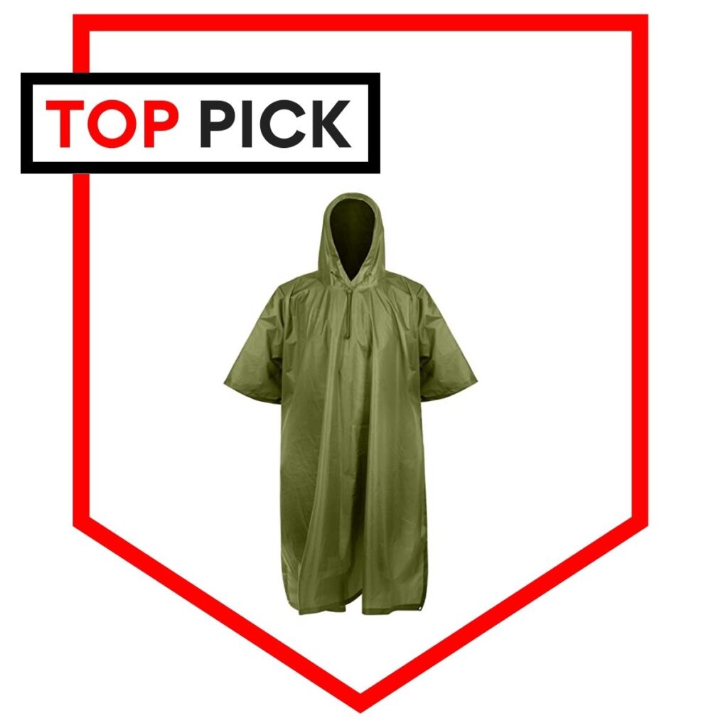 Best Survival Poncho for Military-Grade Rain Cover | TruePrepper